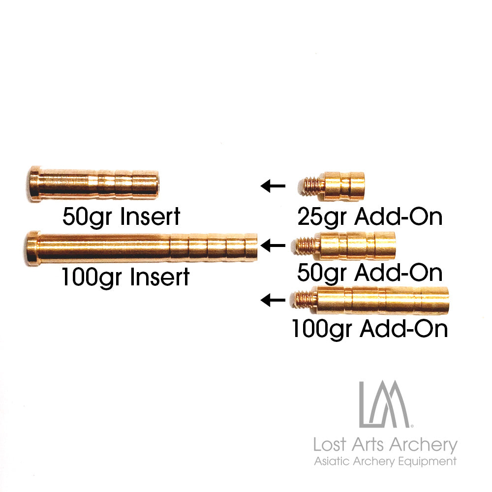Inserts - Weight Adapter System – Lost Arts Archery South Africa