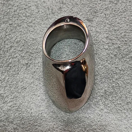 Shallow Hook Stainless Steel Thumb Ring (Custom Order) – Lost Arts ...